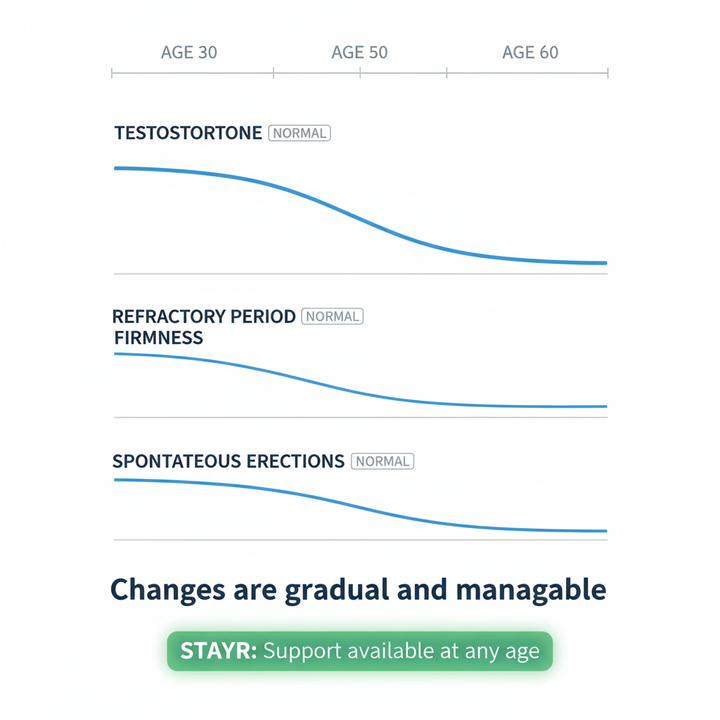 Men's Sexual Health After 40: What Changes and How to Adapt – STAYR